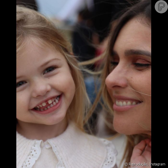 Maria Manoela é a filha caçula de Fernanda Lima; apresentadora tem mais ...