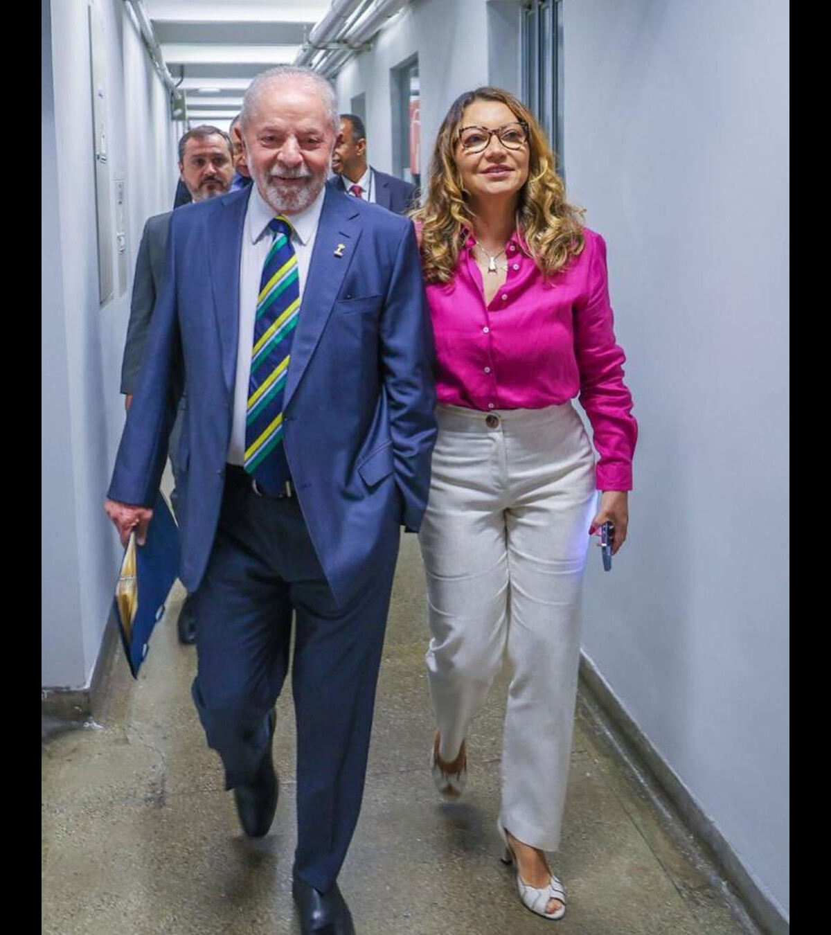 Foto: Janja e Lula se aproximaram no final de 2017 e no começo de 2018 ...