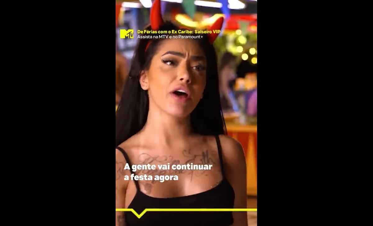 Foto: MC Mirella deu beijo em Maria Venture e simulou sexo oral no 'De ...