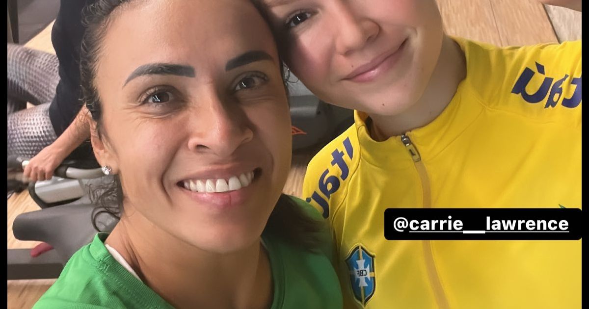 Romance de Marta Silva com Carrie Lawrence veio a público em abril ...
