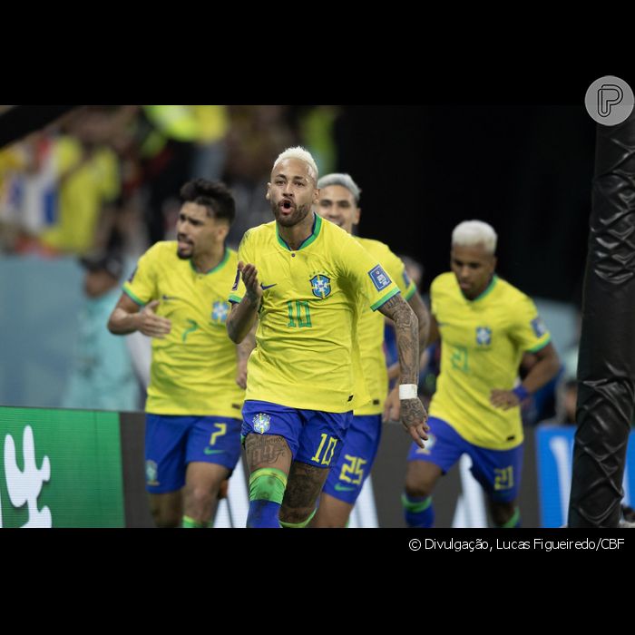 Neymar fez o gol brasileiro contra a Croácia nas quartas de final da ...