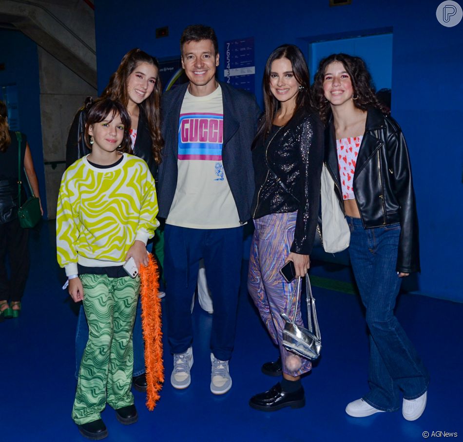 Fotos: filhas de Rodrigo Faro chamam atenção por semelhança com pai ...