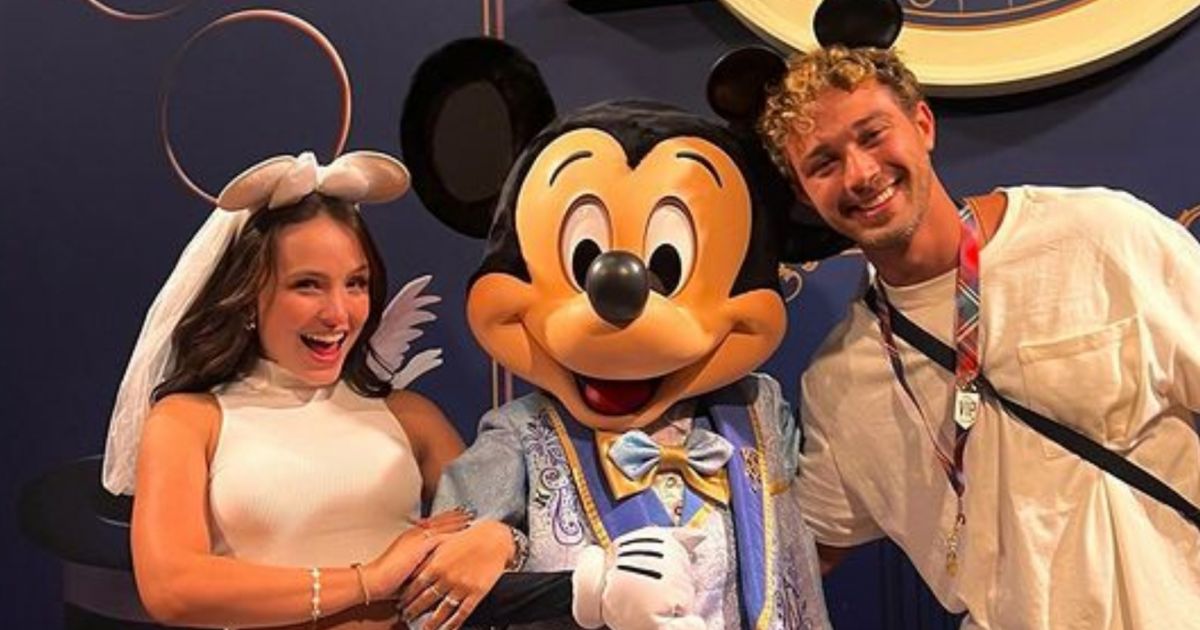 Larissa Manoela e André Luiz Frambach na Disney: noiva, atriz zoa por ...