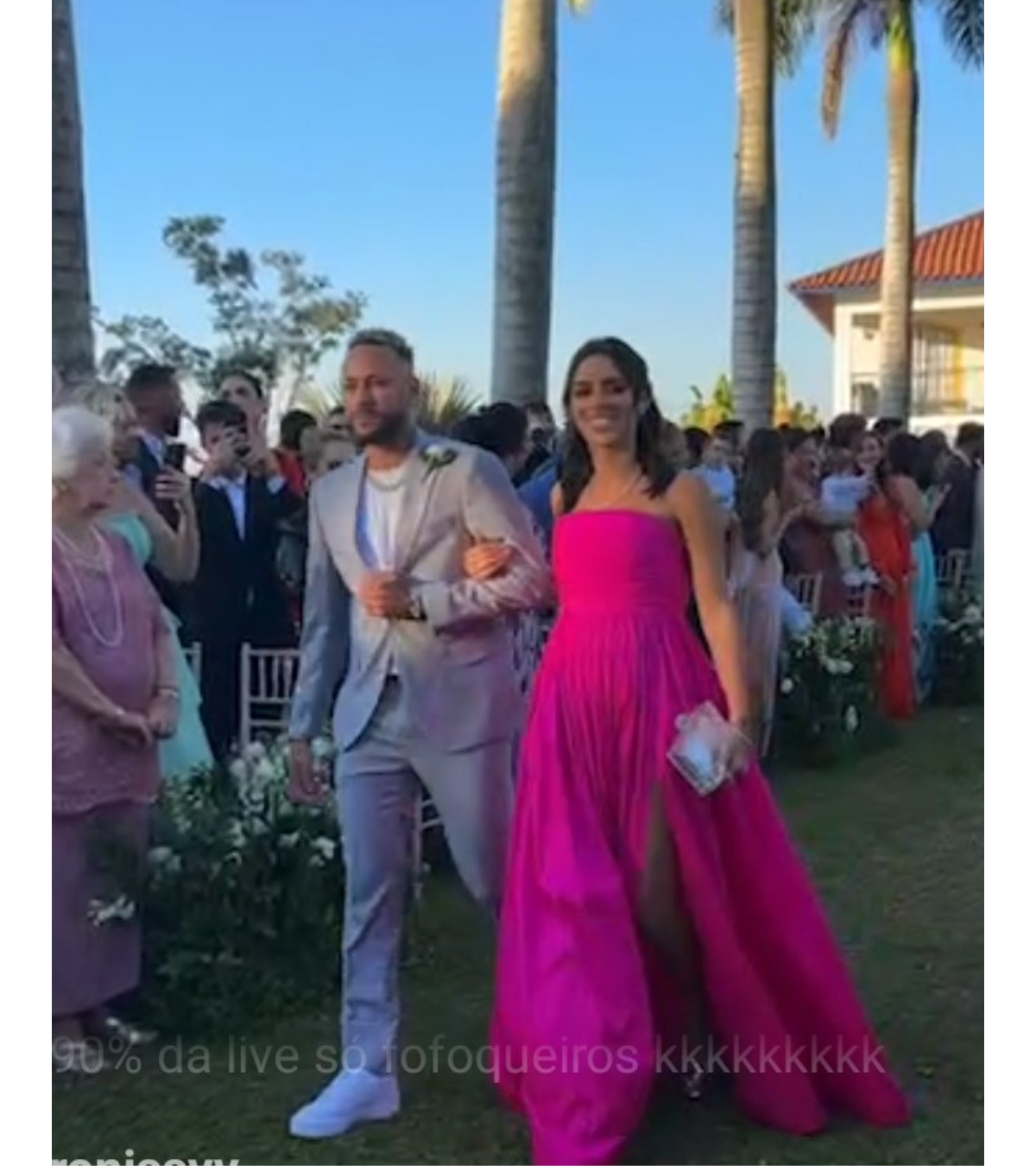 Foto: Neymar e Bruna Biancardi: casamento aconteceu dois dias após ...