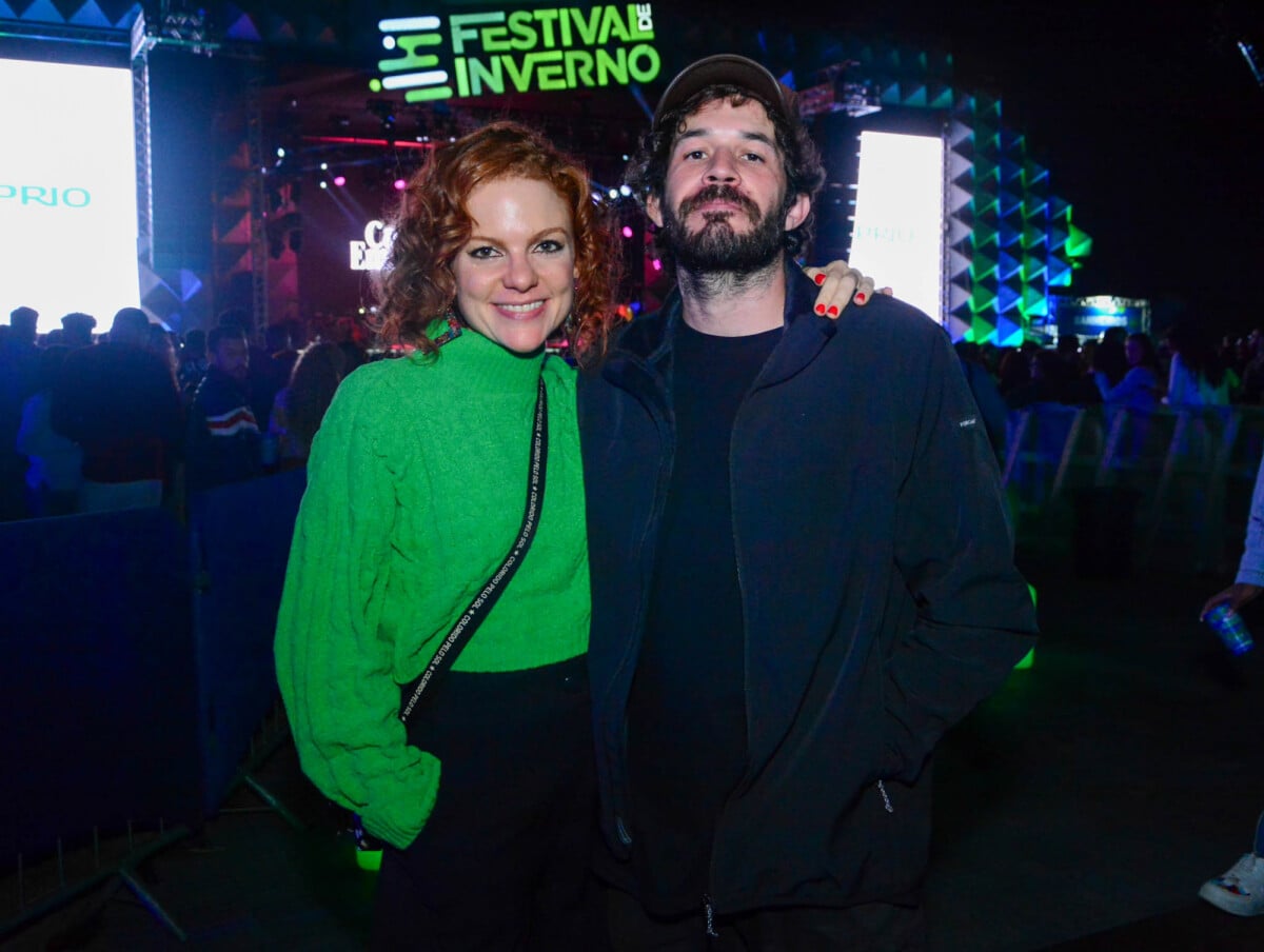 Foto: Maria Eduarda de Carvalho levou o namorado ao Festival de Inverno no Rio - Purepeople
