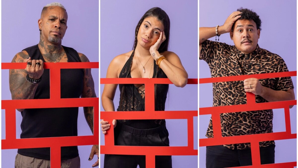 Foto: BBB 24: Rodriguinho, Fernanda e Lucas Henrique disputam o Paredão ...