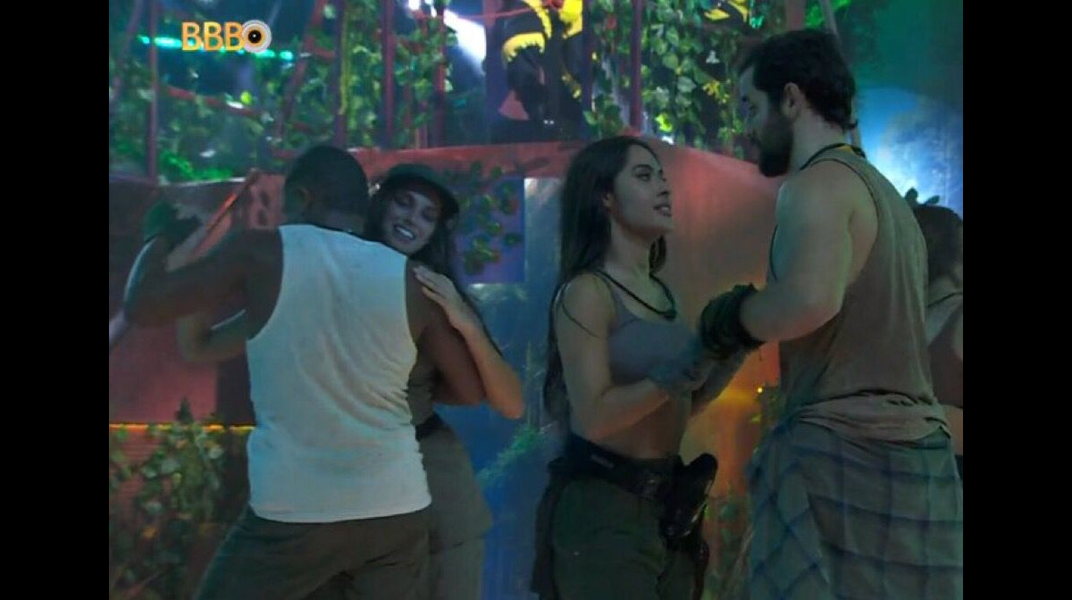 Foto: Matteus e Isabelle dançam juntos em última festa do 'BBB 24 ...