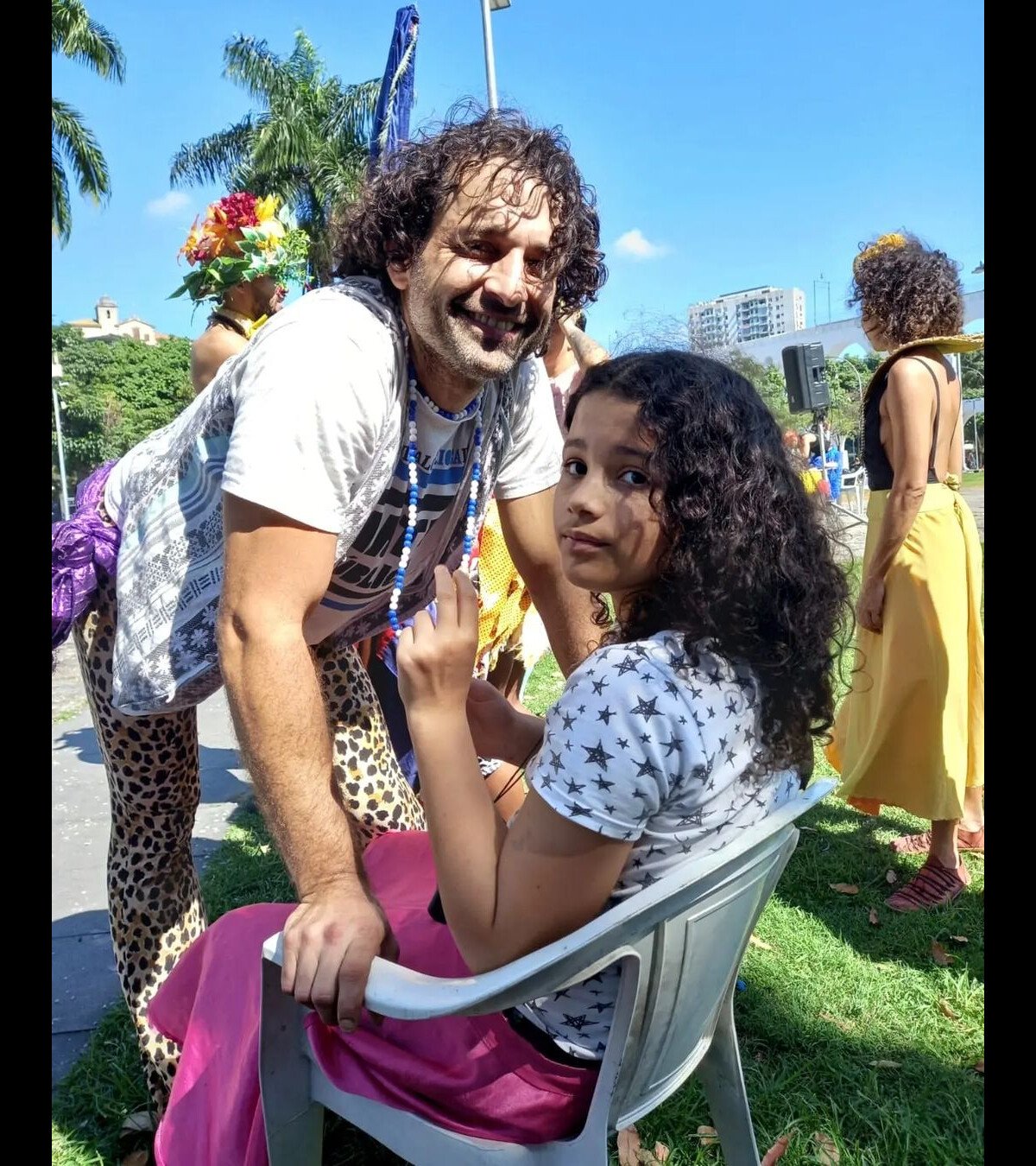 Foto: Aos 13 anos, Flor é fruto de um casamento passado de Daniel Ávila com a atriz Karla ...