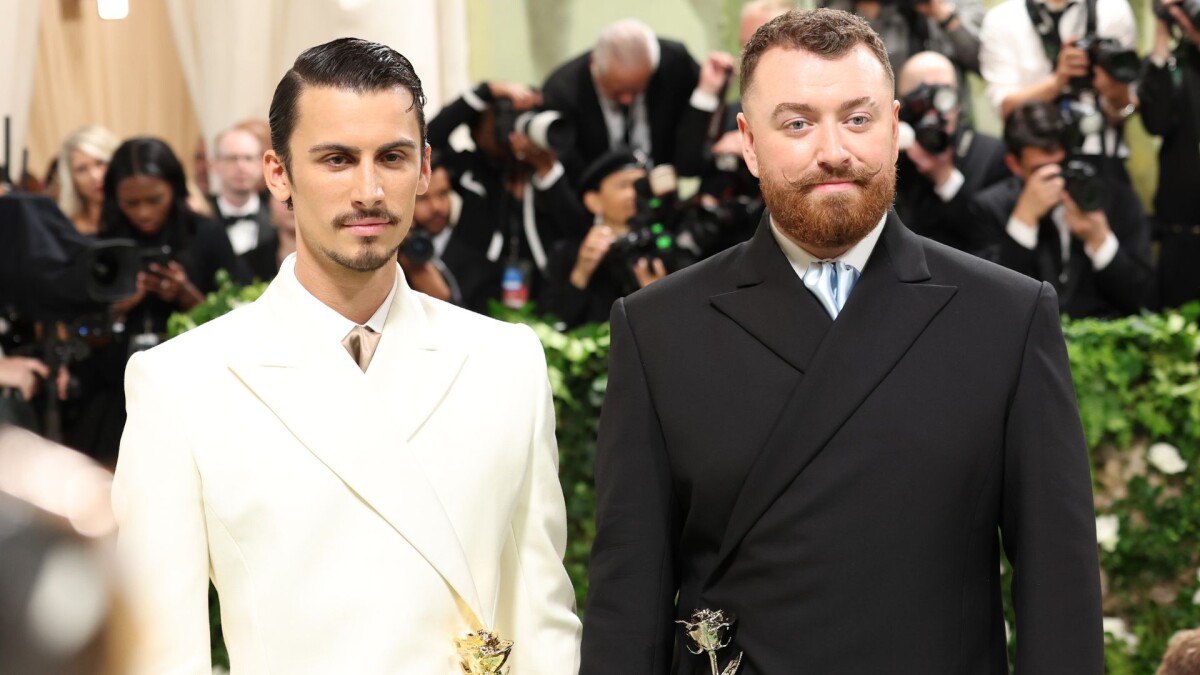 Foto: Sam Smith e Christian Cowan estreiam juntos como um casal no MET ...