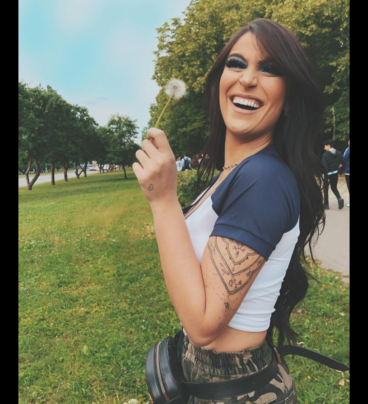 Foto: Bianca Andrade, então, passou a adotar os fios morenos como sua ...