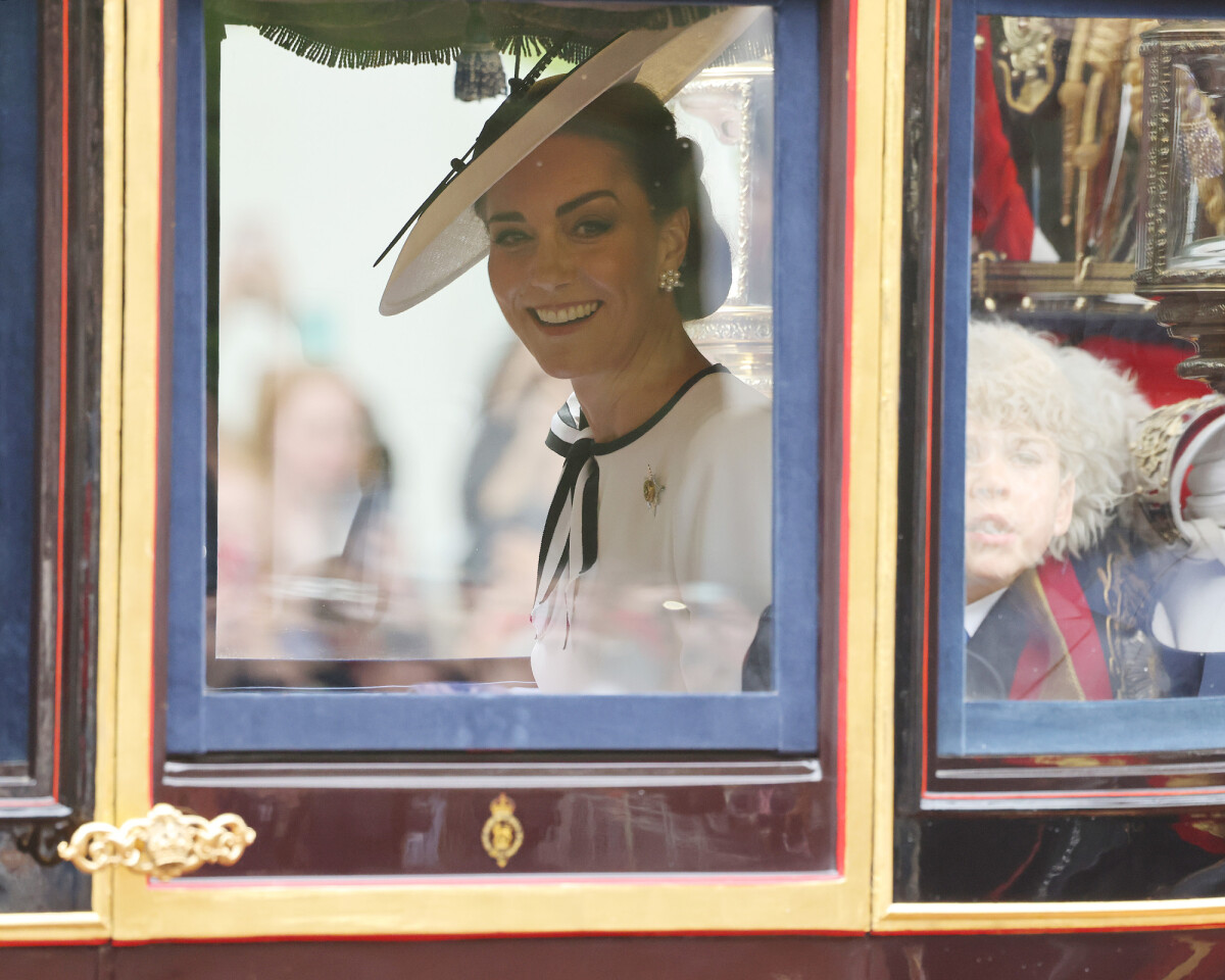 Foto: Kate Middleton no Trooping the Colour: esse é o primeiro ...