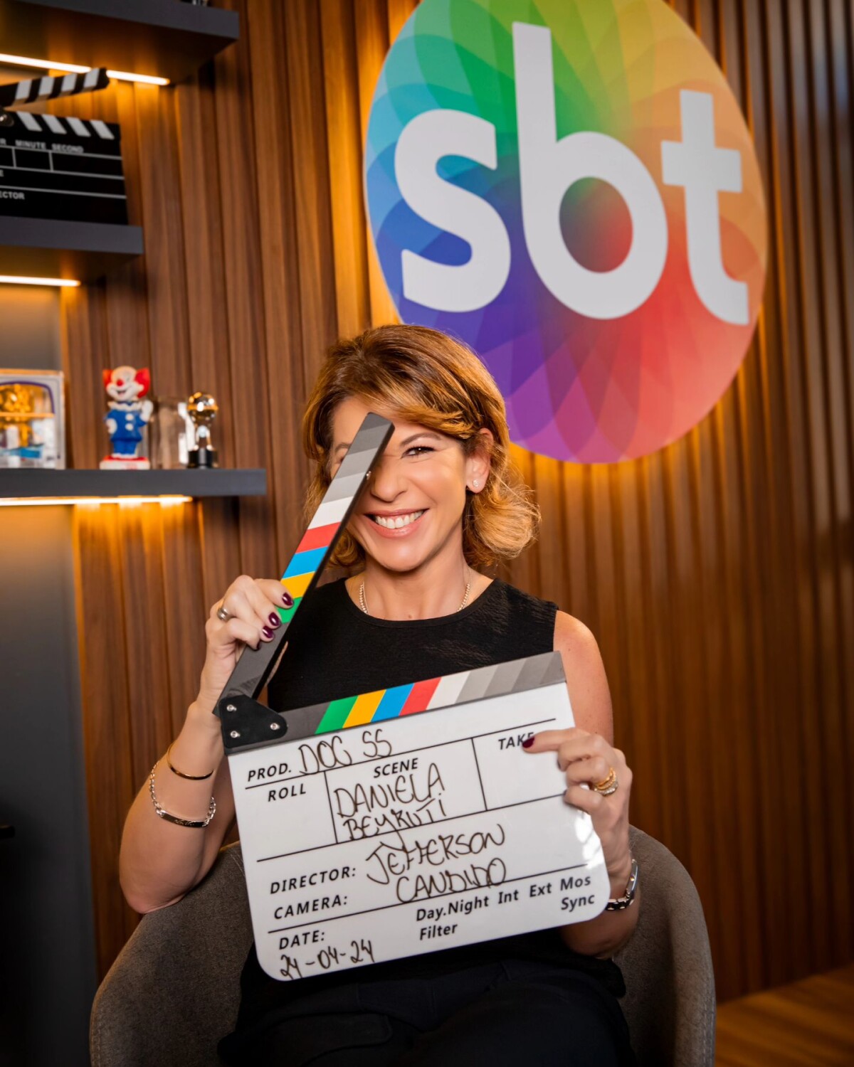 Foto: Daniela Beyruti divulgou as matérias pouco antes da estreia de ...