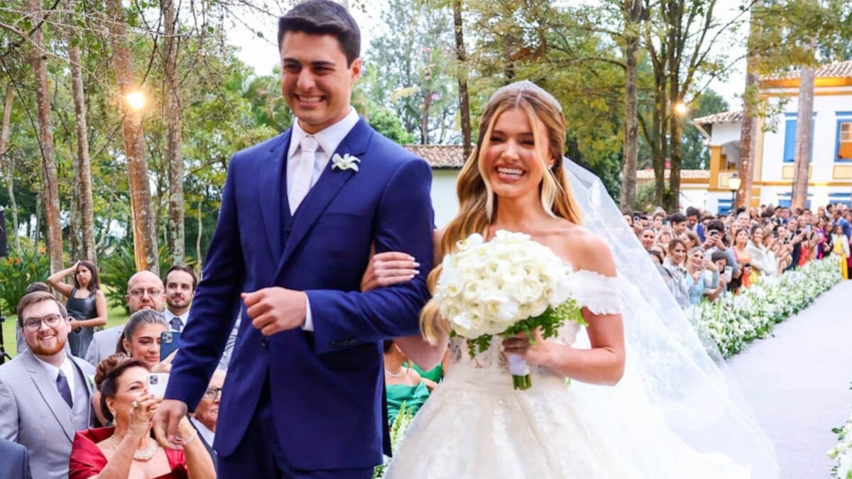 Foto: Júlia Vieira e Luigi César, filho de César Filho e Elaine Mickely ...