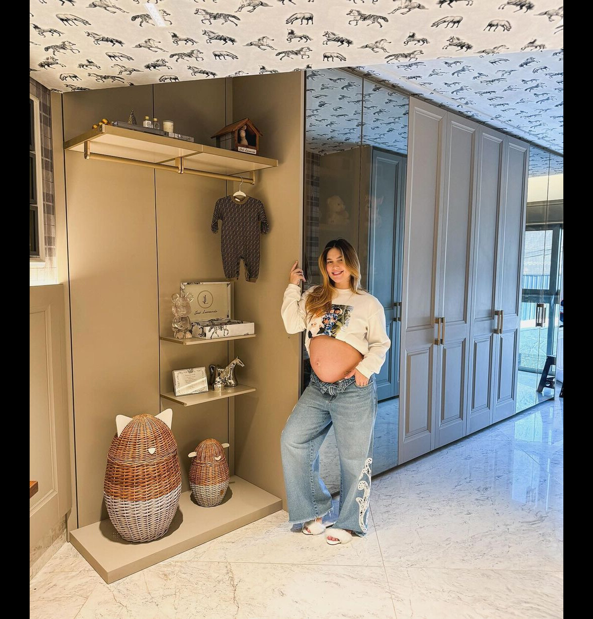 Foto: Filho de Virgínia Fonseca é dono de um quarto na mansão da ...