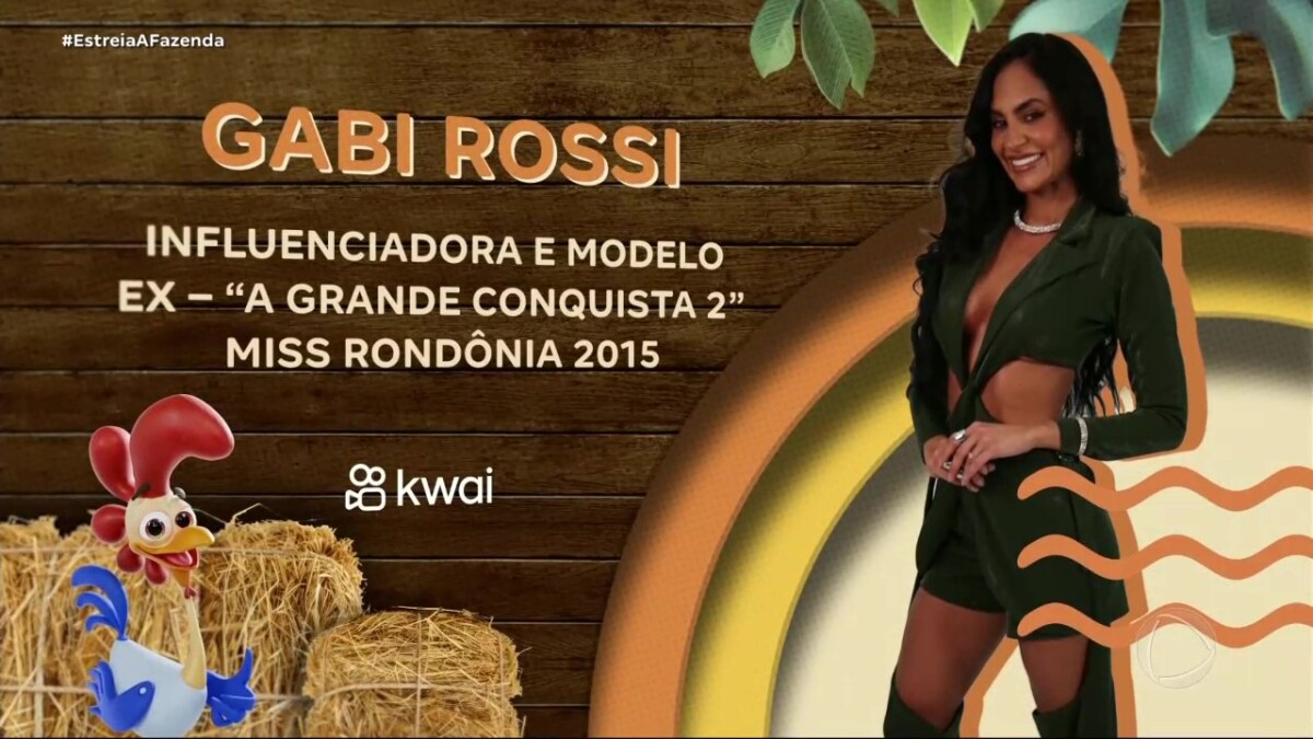 Foto: 'A Fazenda 16': Gabi Rossi é influenciadora e participou de 'A ...