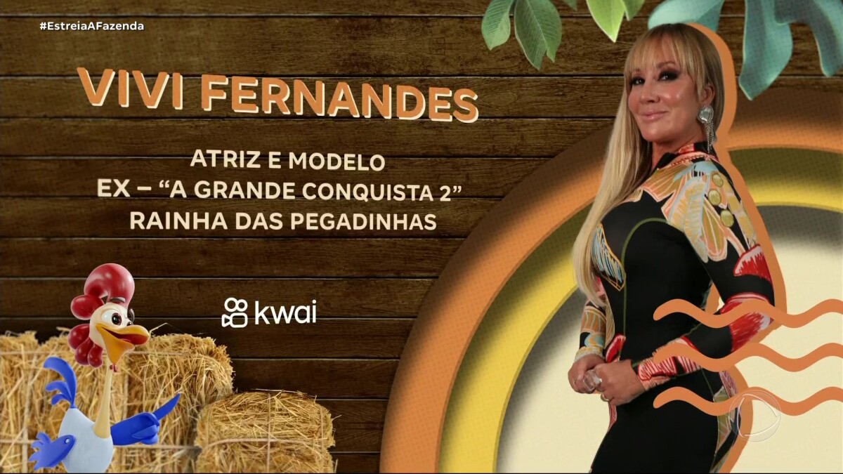 Foto: A Fazenda 2024: Vivi Fernandes aparece em primeiro lugar na ...