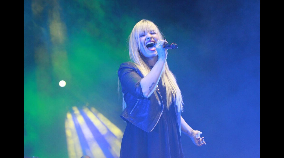 Foto: Demi veio duas vezes ao Brasil fazer show. A cantora tem uma ...