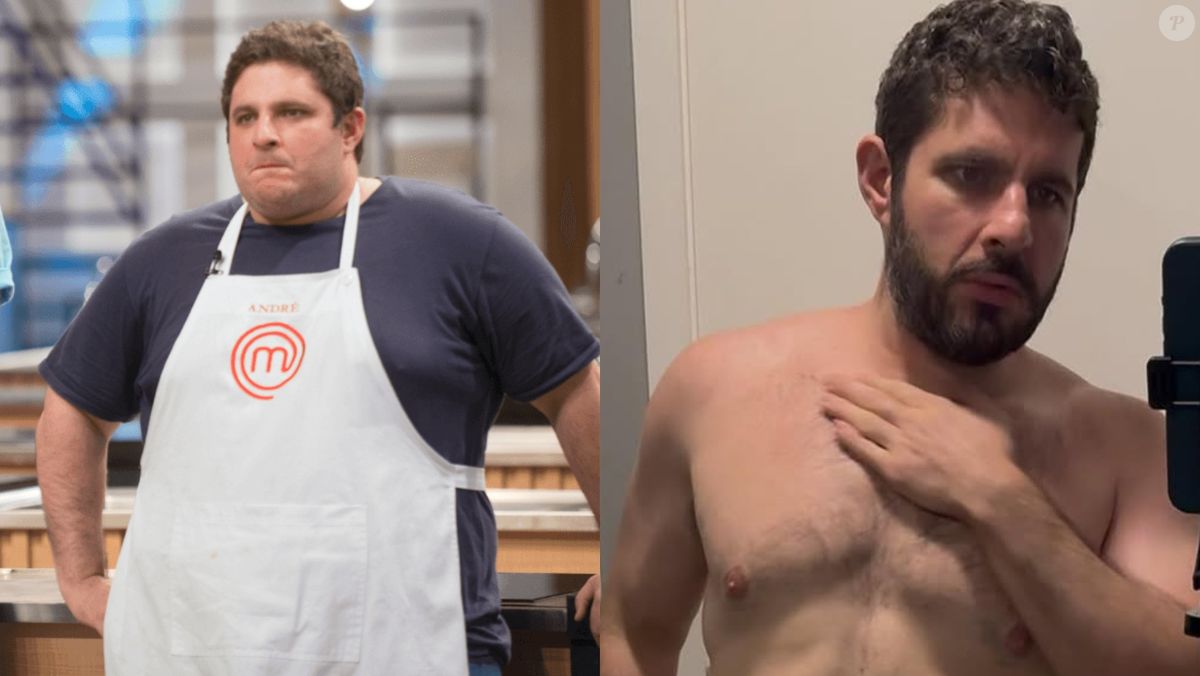 Foto: O ex-Masterchef André Serra conseguiu eliminar 83 kg apenas com ...