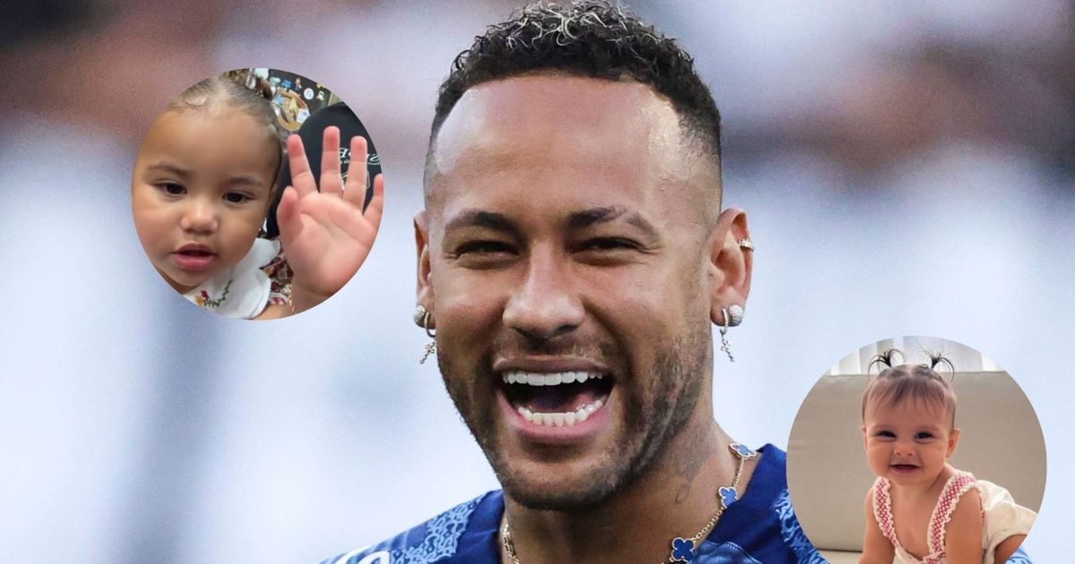 Fofurômetro explodiu! Neymar posta foto rara das filhas, Mavie e Helena ...