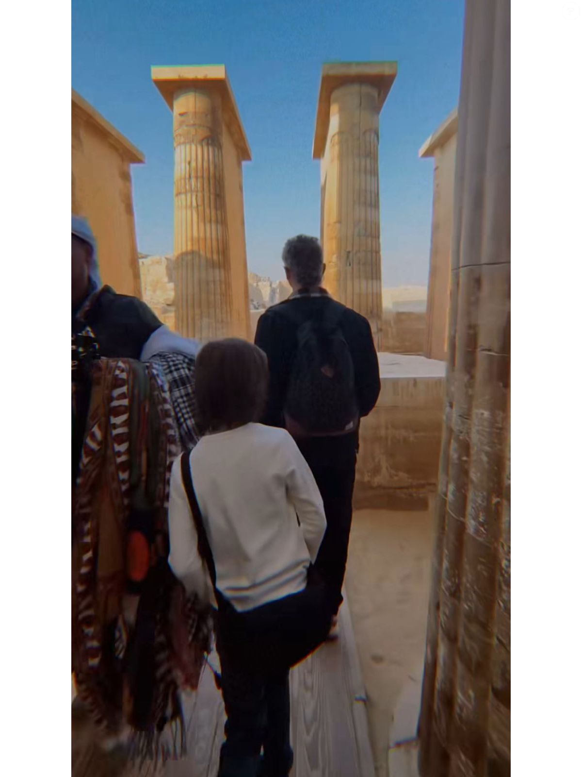 Foto: No vídeo, a cantora Sandy postou 'Que Viagem!', fazendo referência ao passeio turístico do ...