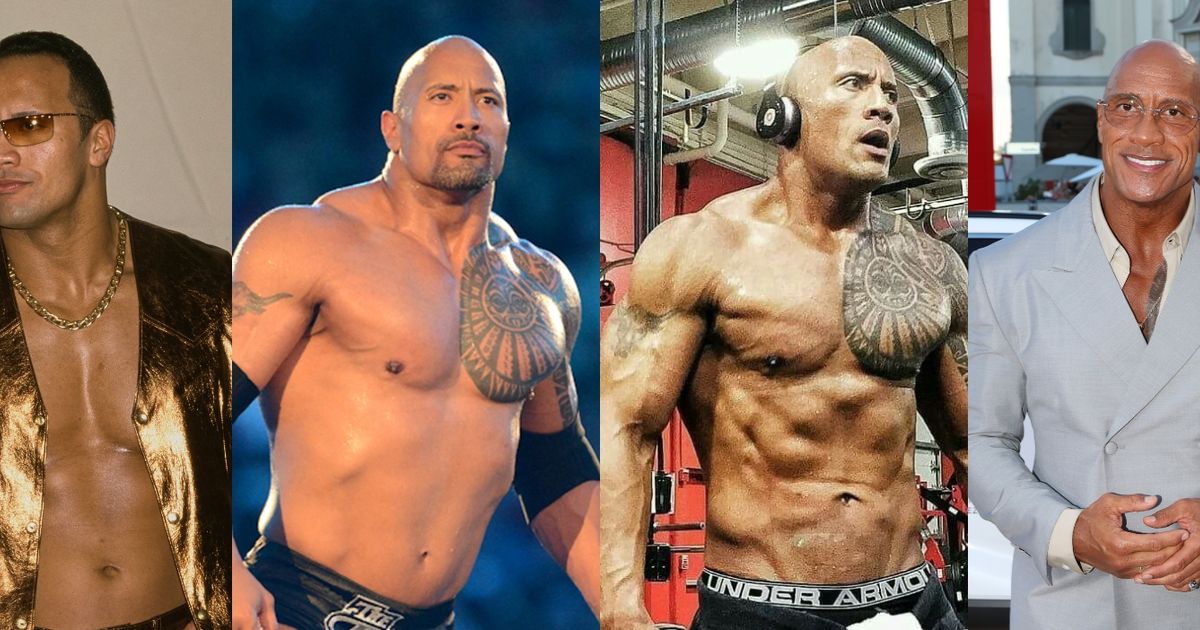 Adeus músculos? A transformação radical de Dwayne Johnson, aos 53 anos ...