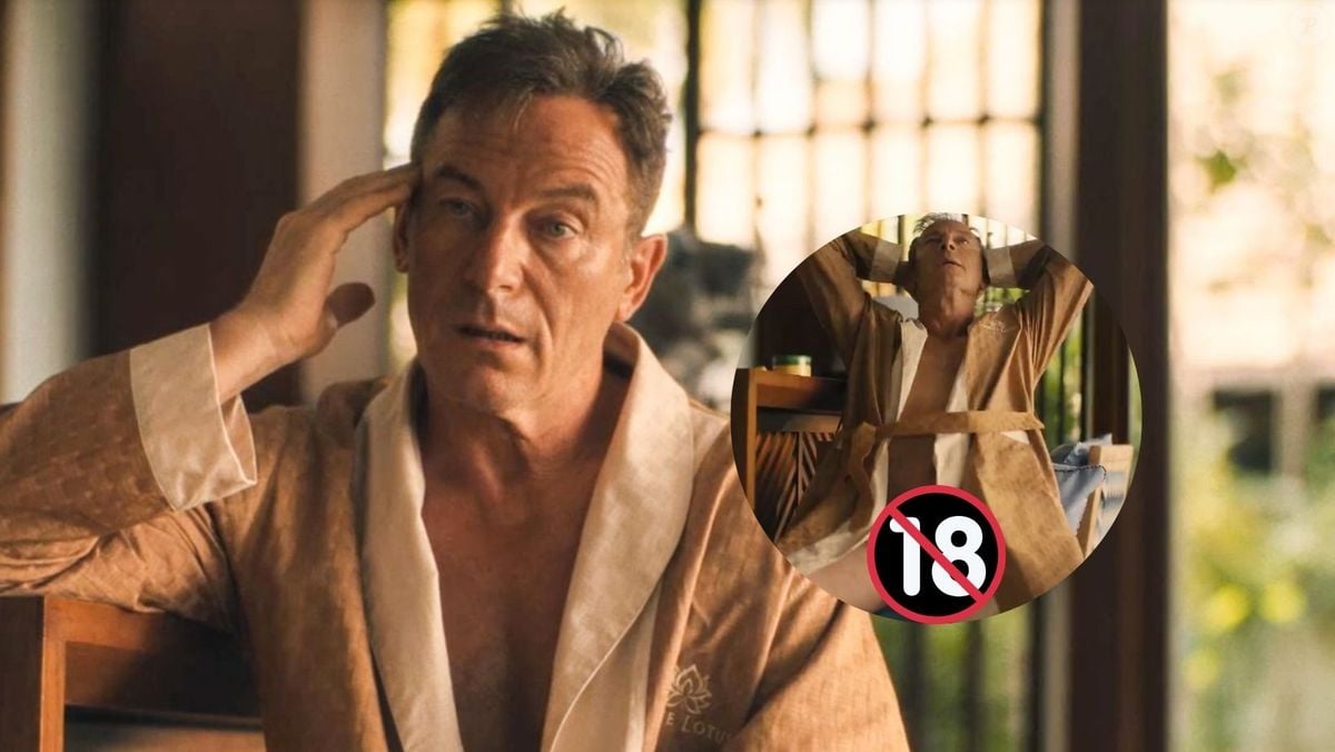 Foto: 'The White Lotus': Jason Isaacs faz nu frontal em cena com ...