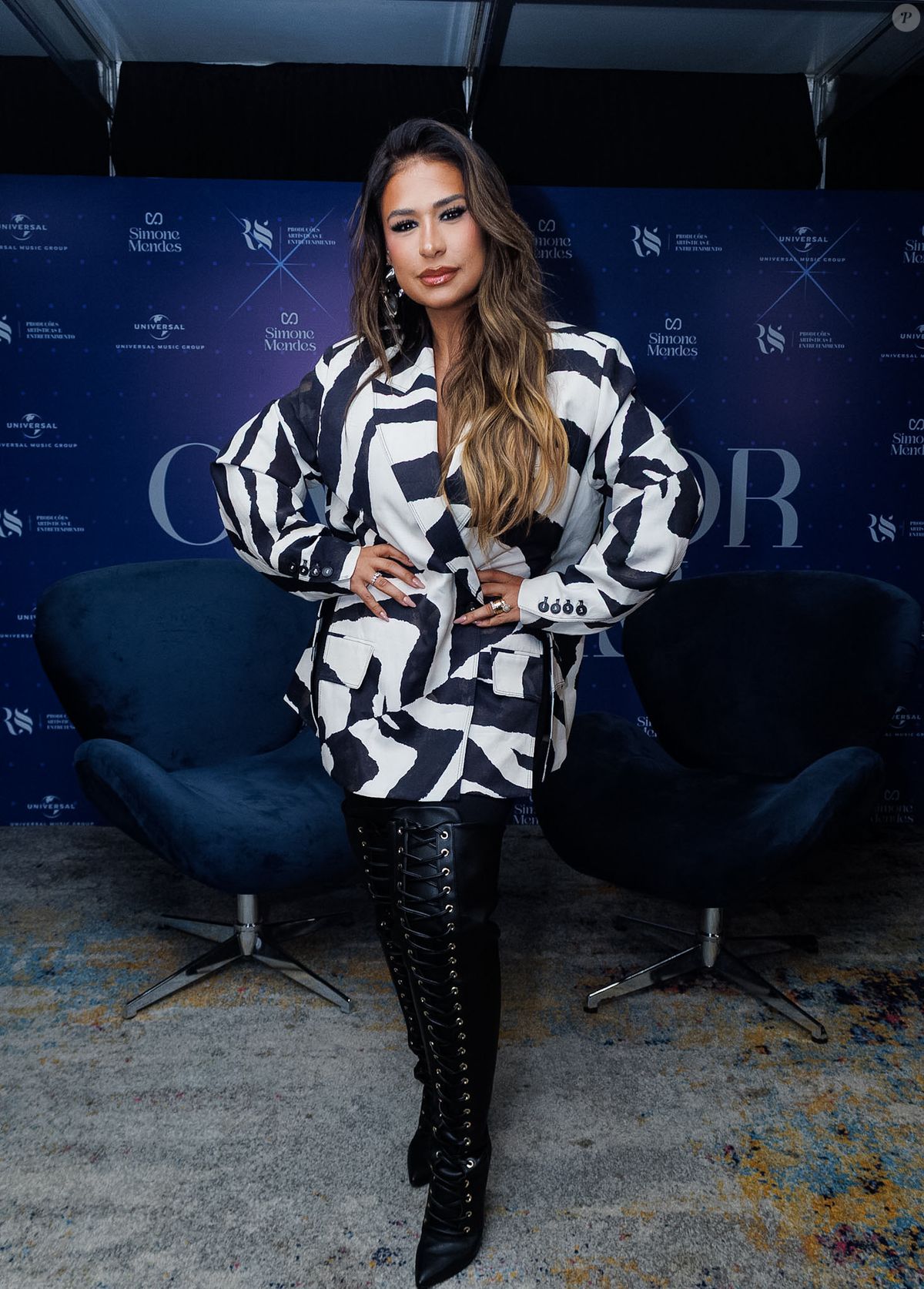 Foto: Assinado pelo stylist João Cordeiro, o look de Simone Mendes ...