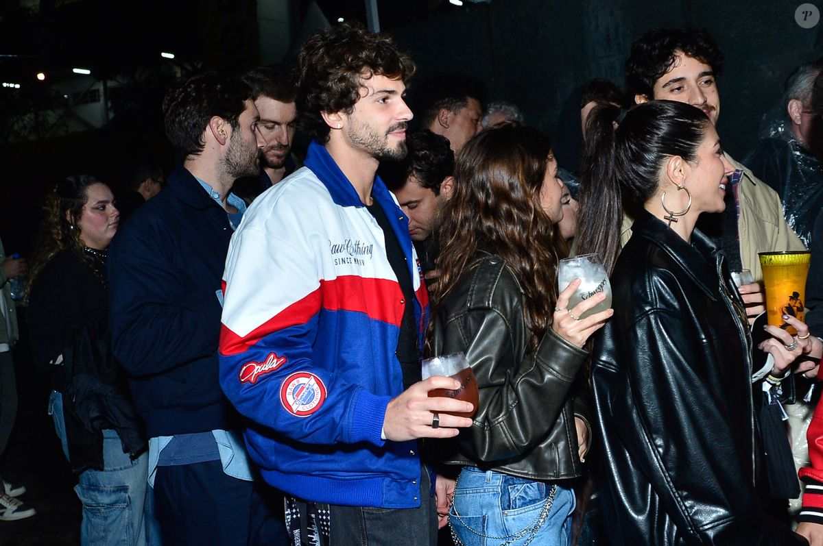 Foto: Já dentro do evento, Luana e Lucca curtiram shows juntinhos e em ...