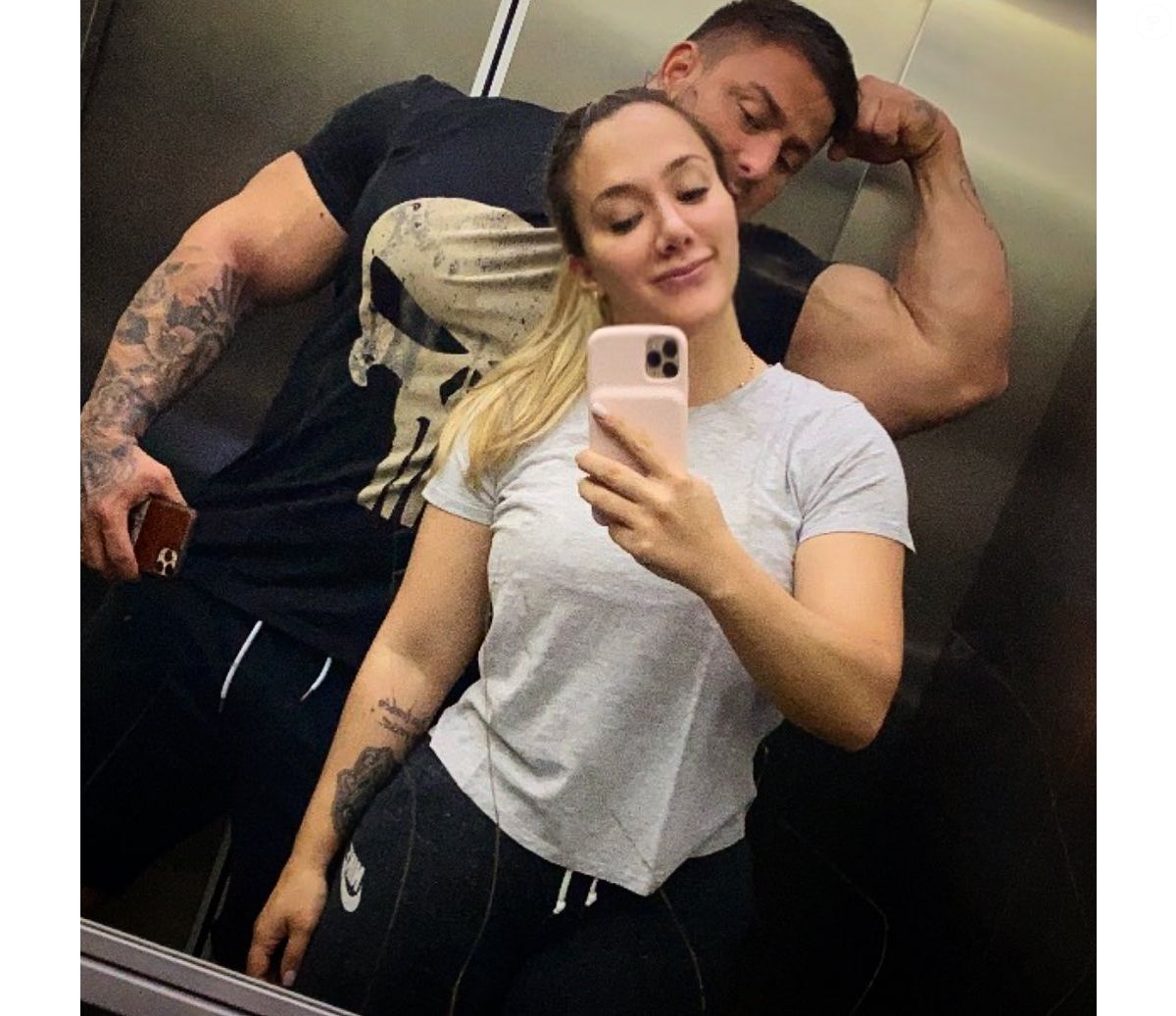 Foto: Samara Pink se dedicava aos treinos com o marido, mas sem tanta ...