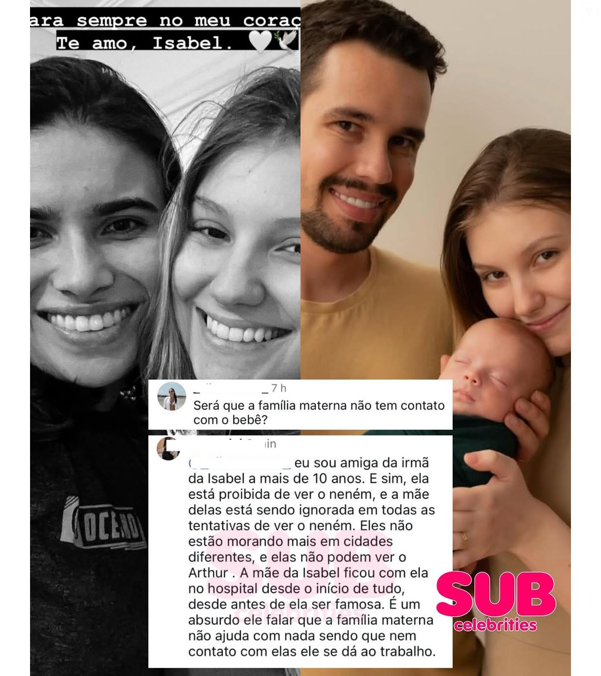 Foto: Uma internauta que se apresentou como ‘amiga da irmã da Isabel há ...