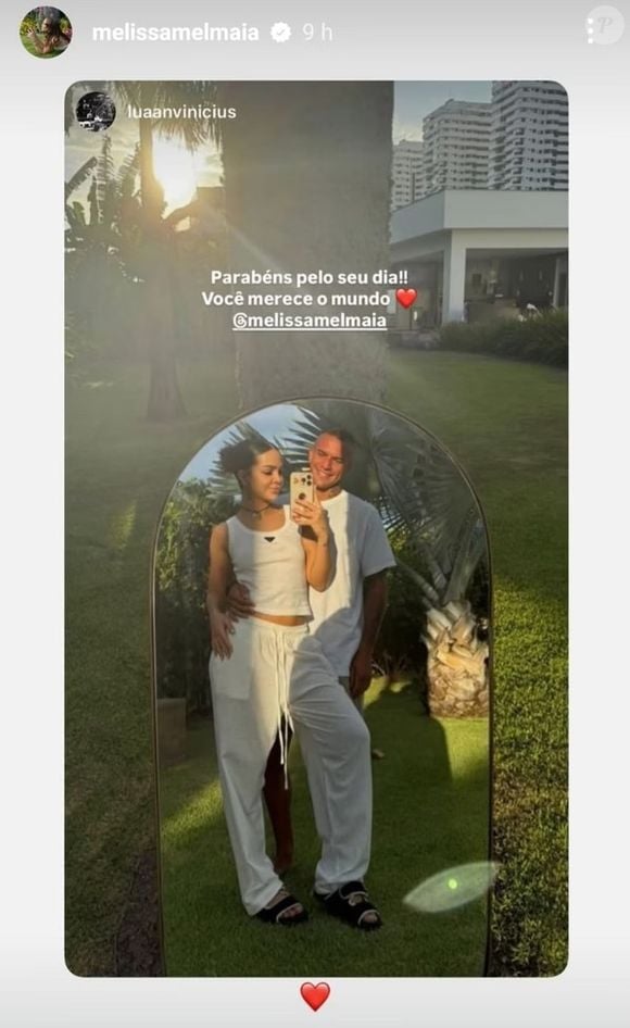 Mel Maia completa 21 anos e boxeador Luan Medeiros assume namoro com ...