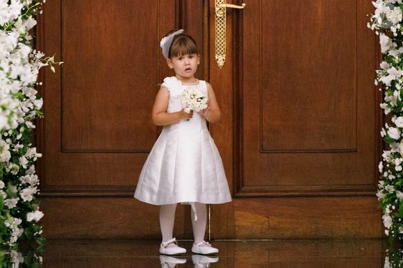 Daminha em fuga! Filha de Virginia corre do altar em casamento de ...