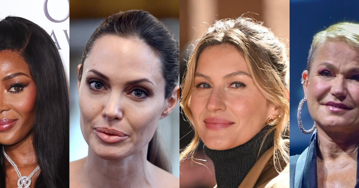 De Angelina Jolie a Gisele Bündchen e Kate Moss: respire fundo antes de ...