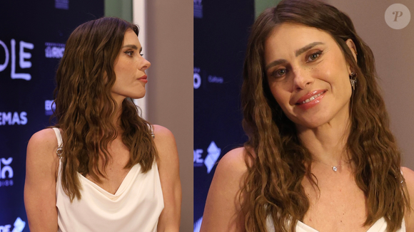 Slip dress branco com costas à mostra e salto prateado: o elegante look ...