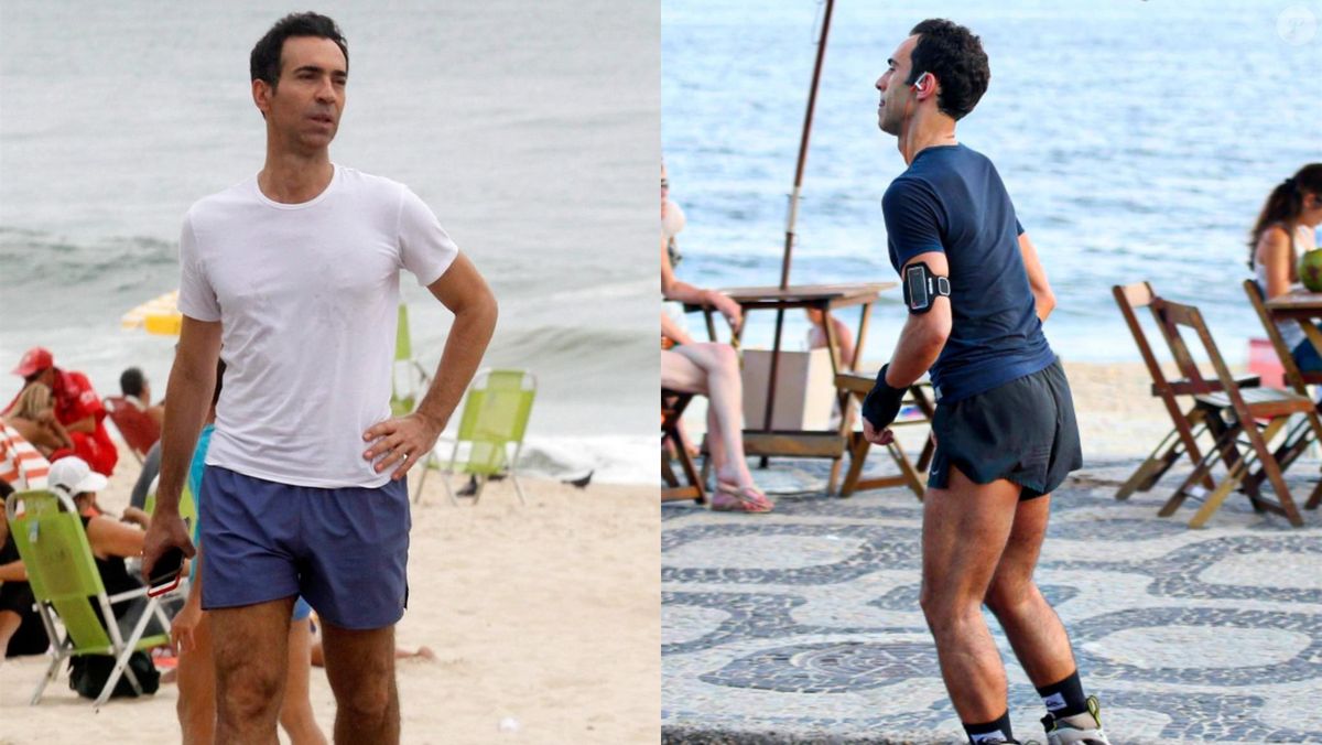 Foto: Qual é o segredo das pernas torneadas de César Tralli? Agora ...