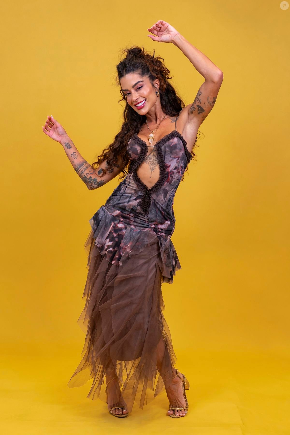 Foto: Aline Campos se separou do ex-marido Rodrigo Riscado em 2015, mas ...