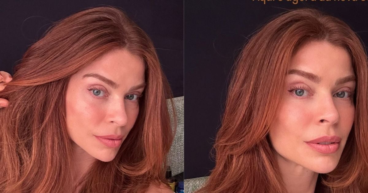 Grazi Massafera antes e depois: ex-loira, atriz compartilha mudança ...