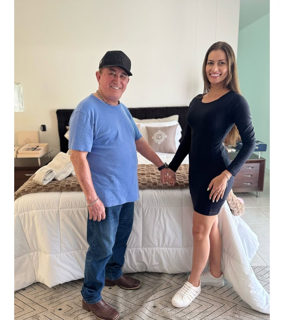 Foto: Atualmente com 74 anos, Amado Batista é 51 anos mais velho que ...