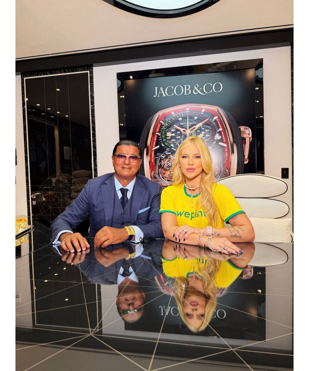 Foto: Virgínia Fonseca e Jacob Arabo apareceram juntos após a ...