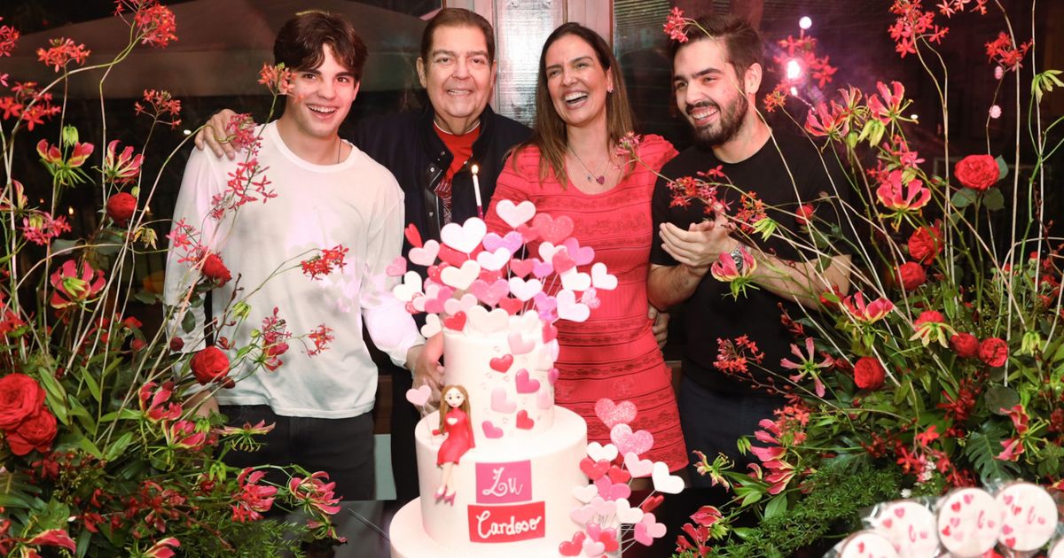 Quem são três filhos de Faustão? Apresentador tem herdeiros de dois ...