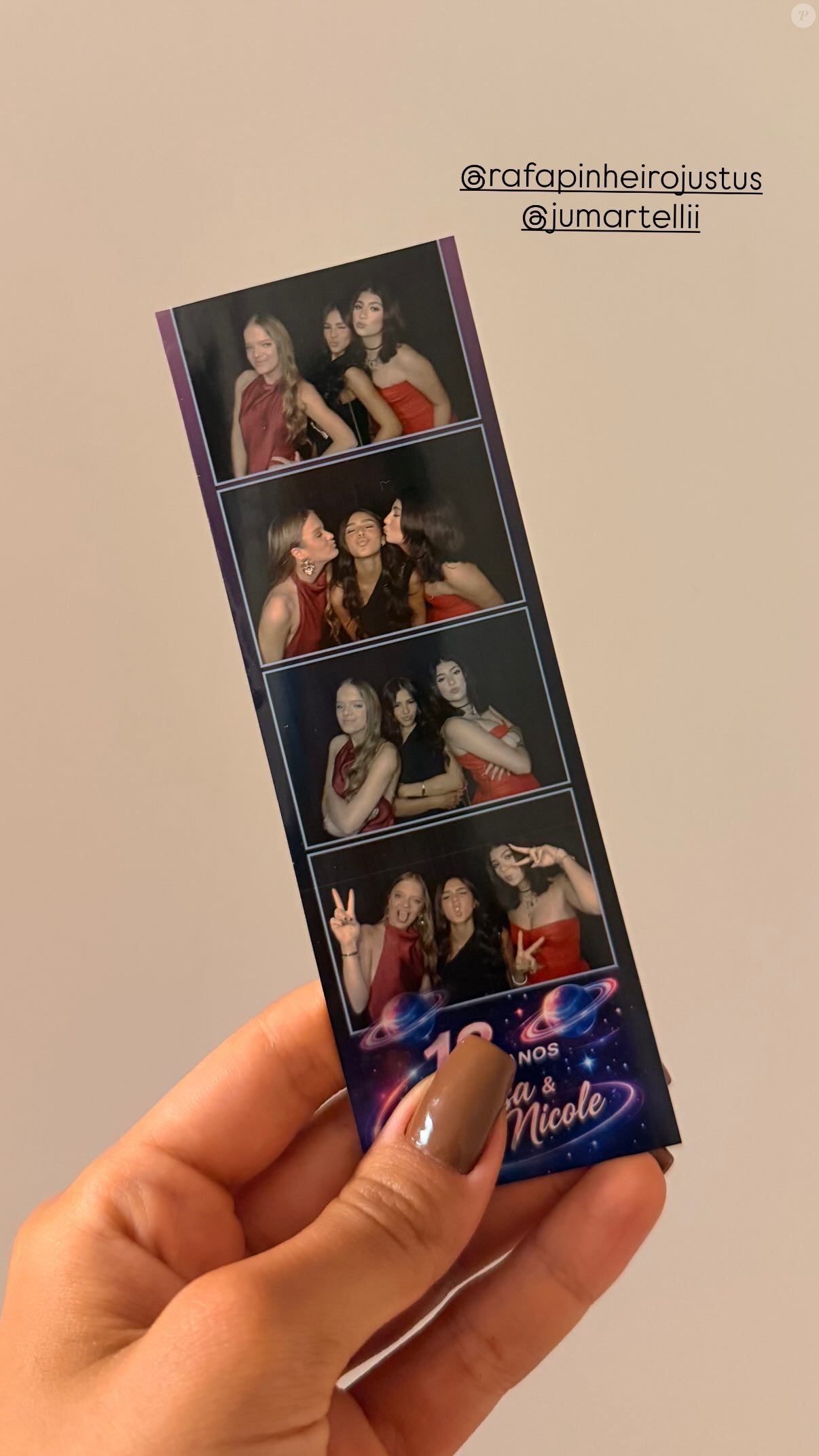 Foto: Rafaella Justus e Duda Guerra foram juntas a uma festa no Rio de ...