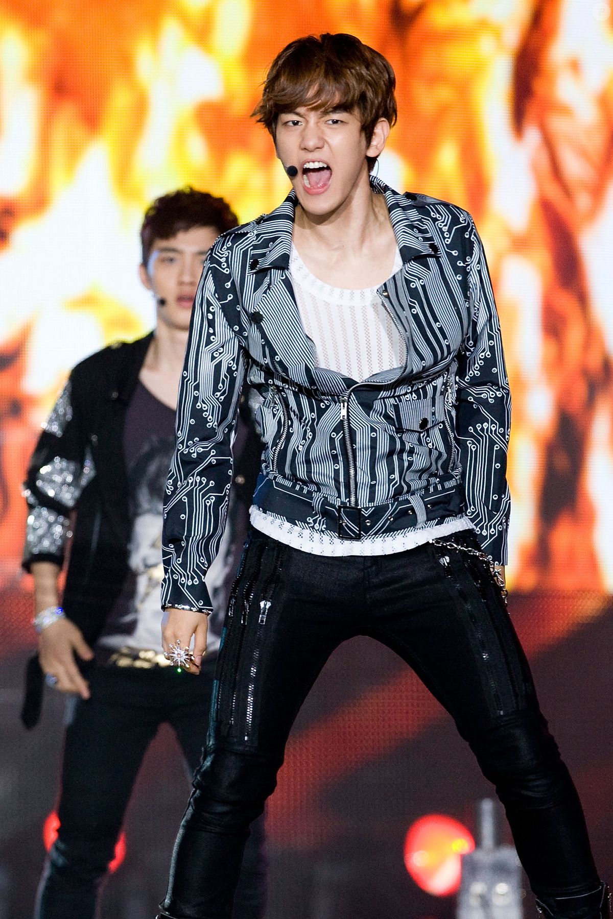 Foto: Baekhyun se apresenta no Brasil no próximo dia 15 de junho, em um show único no Vibra São ...