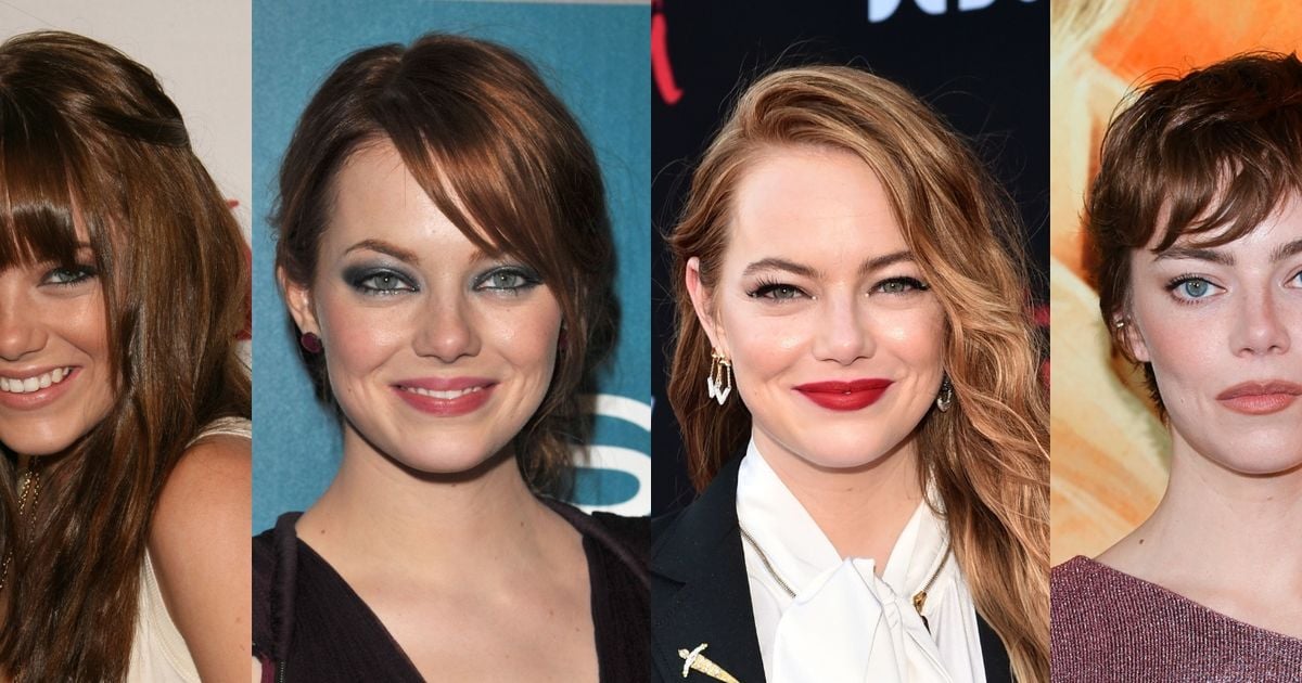 Emma Stone fez lifting facial? 35 fotos do antes e depois da atriz ...