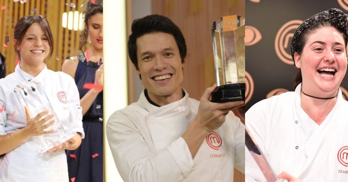 Como estão todos os campeões do 'MasterChef Brasil' hoje? Veja o antes ...