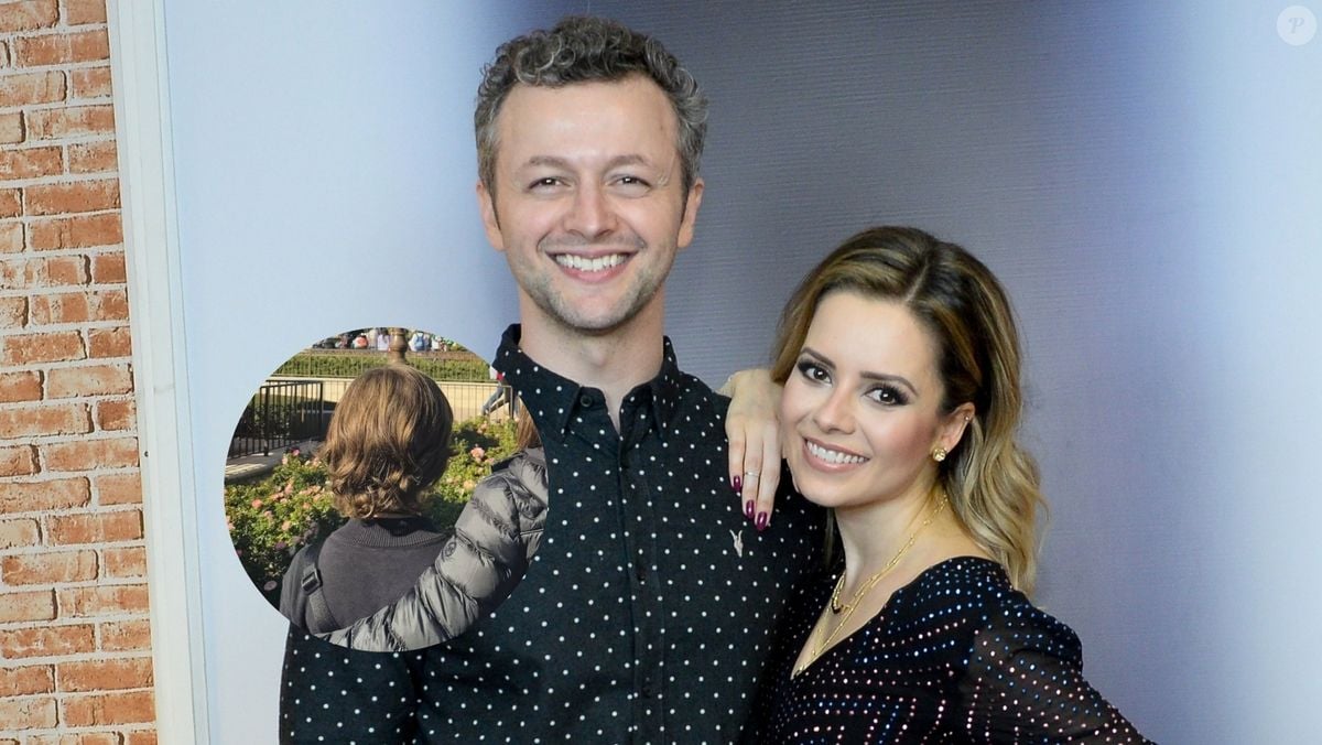 Foto: Ex de Sandy, Lucas Lima revela quando irá mostrar o rosto de Theo ...