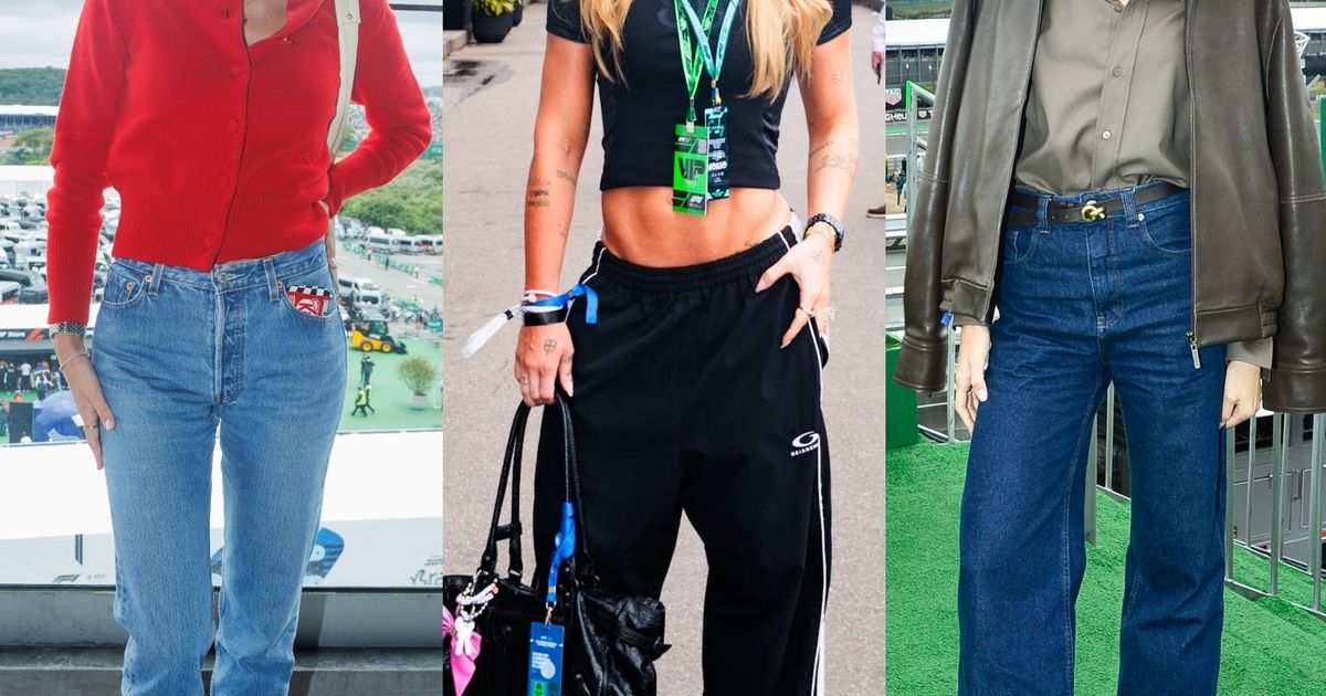 Veja fotos dos looks dos famosos no Grande Prêmio de Fórmula 1 em SP: a ...