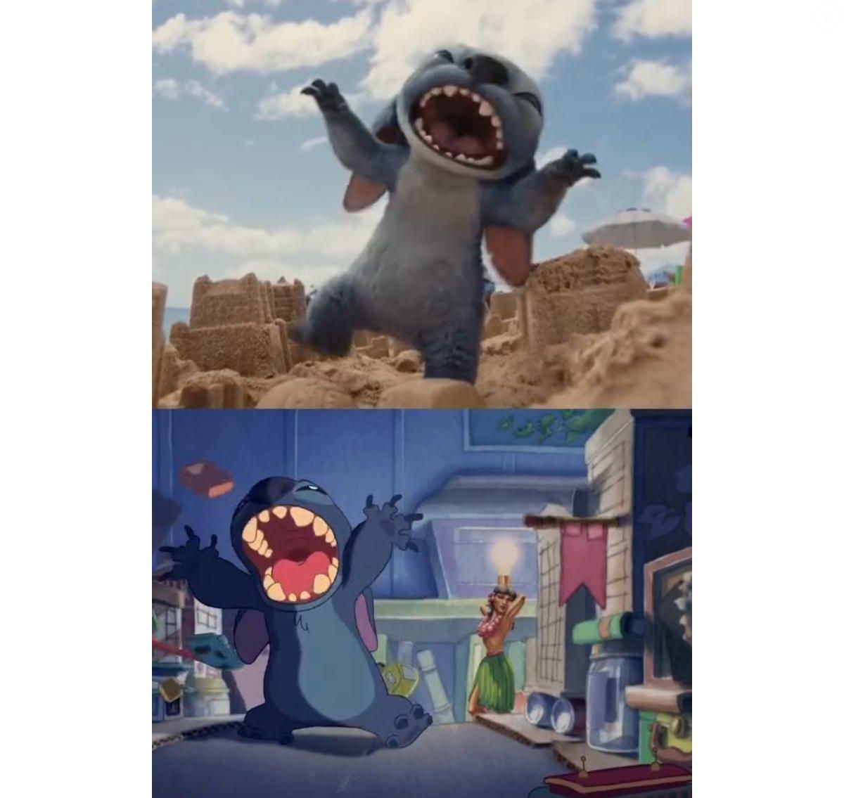 Foto: Exemplo positivo foi o redesign de Stitch para o live-action de ...