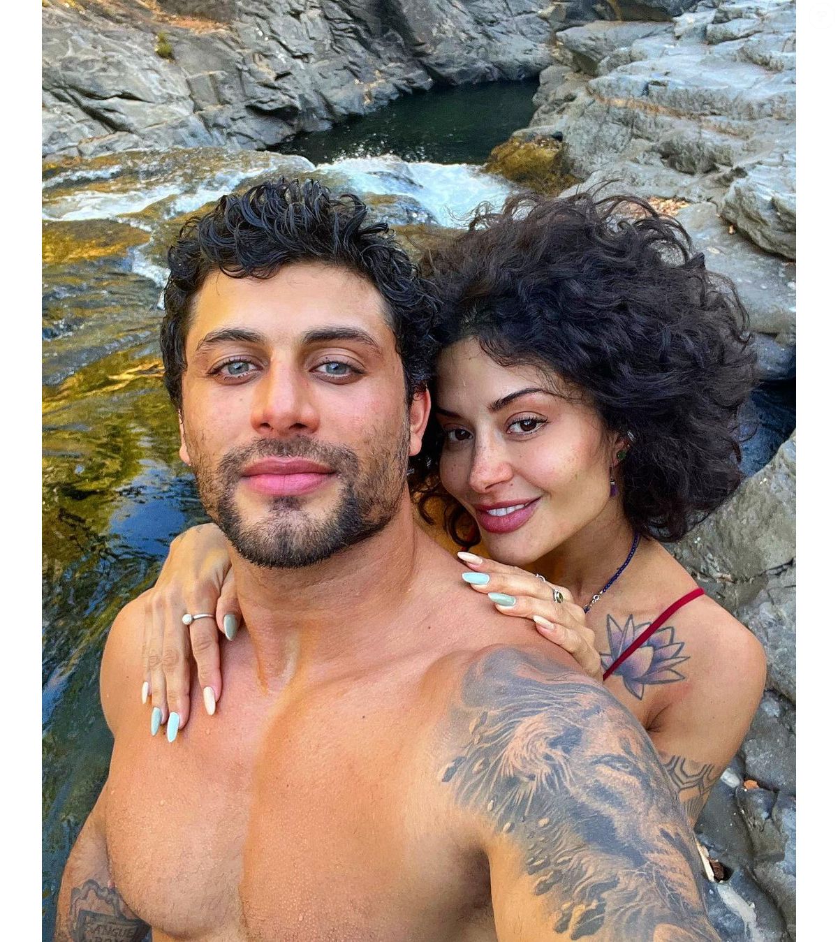 Foto: Aline Campos e Jesus Luz ficaram juntos por 7 meses - Purepeople