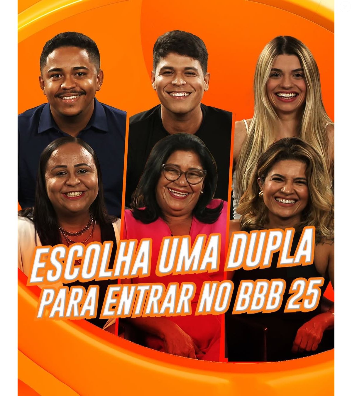 Foto: BBB 25: público ainda pode escolher uma última dupla para entrar ...