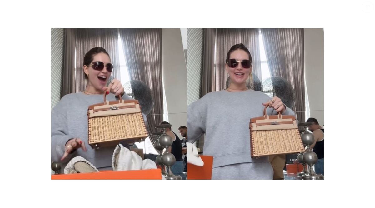 Foto: Bolsa de luxo viro meme com Virginia Fonseca em 2024 - Purepeople